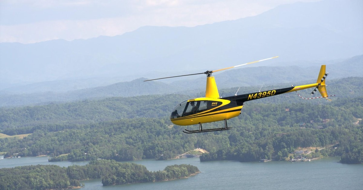 Pigeon Forge: Smoky Mountain and Lake Helicopter Trip | GetYourGuide