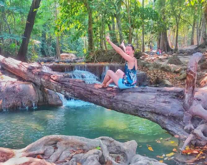 Kanchanaburi: Erawan Waterfall & Train Full-Day Tour | GetYourGuide
