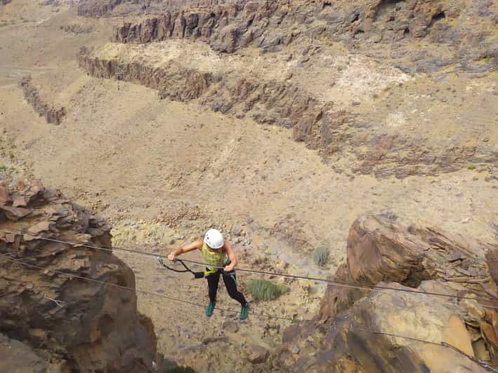 Gran Canaria: Cliff Climbing Via Ferrata Trip by Maspalomas | GetYourGuide