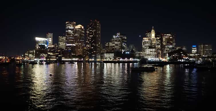 Boston: City Lights Sightseeing Cruise on Classic Boat | GetYourGuide