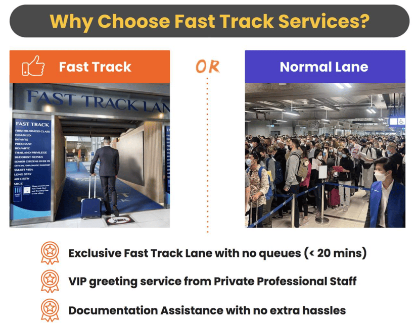 Bangkok luchthaven Fast-track VIP service | GetYourGuide