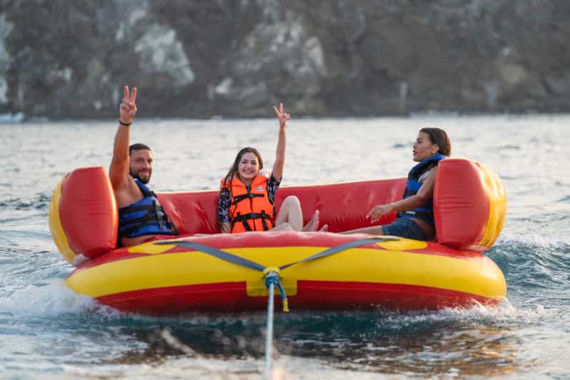 Dubai: Speedboat-Pulled Donut Ride with Burj Al Arab Views | GetYourGuide