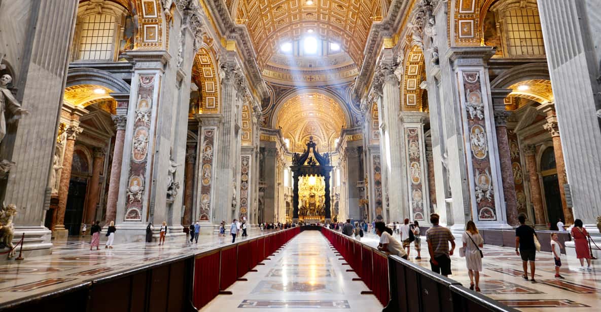 Roma Ingresso veloce Basilica di San Pietro, Grotte e Piazza | GetYourGuide