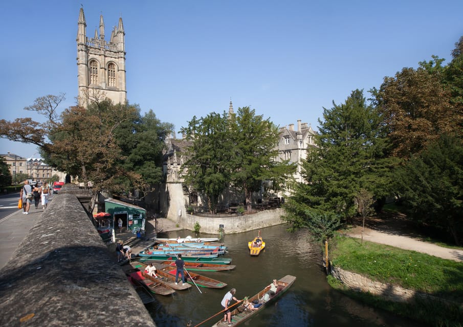 Oxford: Punting Tour on the River Cherwell | GetYourGuide