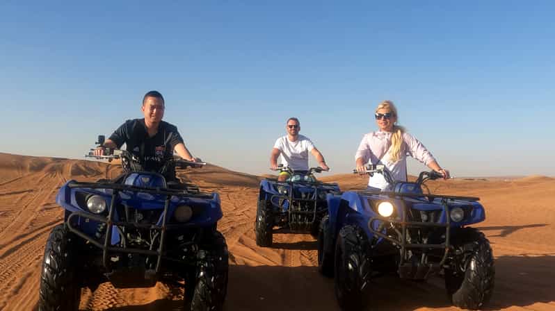 From Dubai: Morning ATV Quad Biking Desert Safari Adventure | GetYourGuide