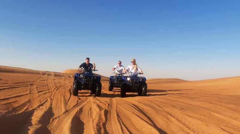 From Dubai: Morning ATV Quad Biking Desert Safari Adventure | GetYourGuide
