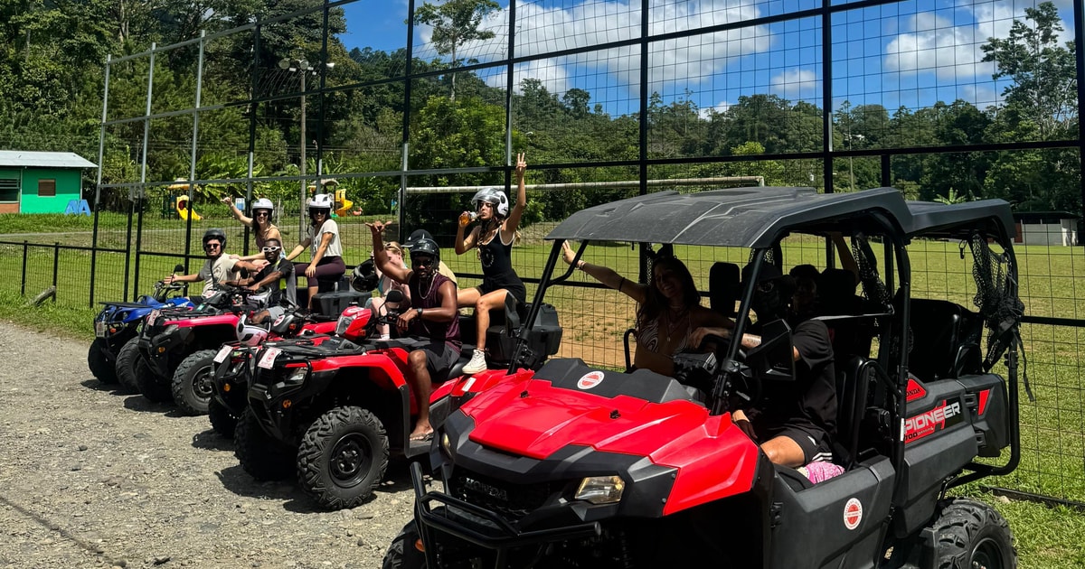 Costa Rica - Caribbean coast : ATV | GetYourGuide