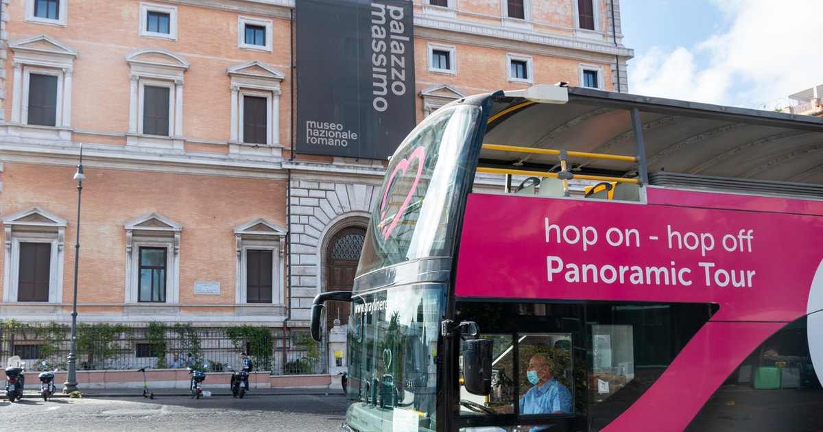 Rome: 24-Hour Hop-On Hop-Off Bus Ticket & Roman Ghetto Tour | GetYourGuide