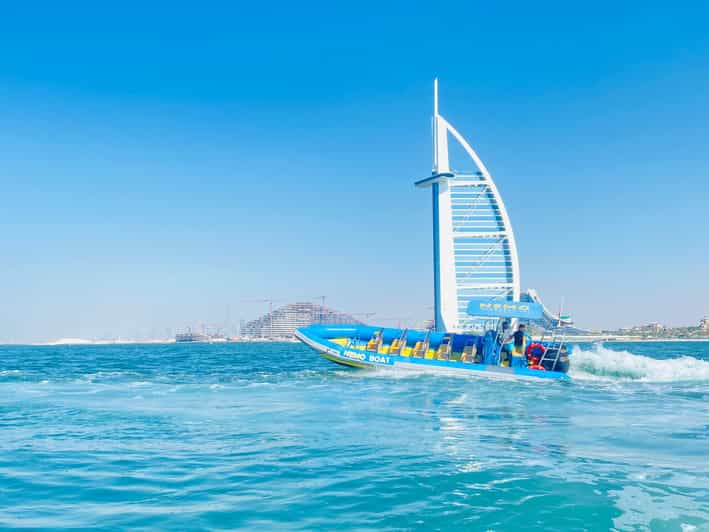 Dubai: Speedboat Tubing Around Burj Al Arab | GetYourGuide