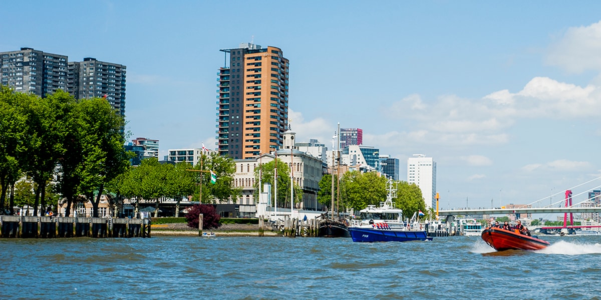 Rotterdam: RIB-Speedboot Sightseeingcruise | GetYourGuide