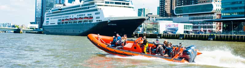 Rotterdam: RIB Speedboat Sightseeing Cruise | GetYourGuide