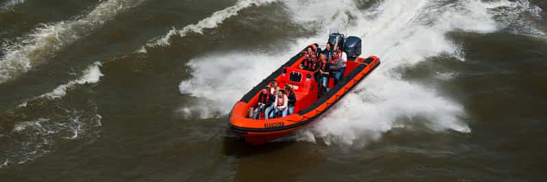 Rotterdam: RIB Speedboat Sightseeing Cruise | GetYourGuide