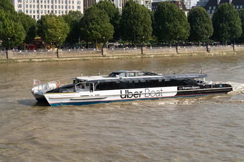 London: Uber Boat Single Trip och London Cable Car | GetYourGuide