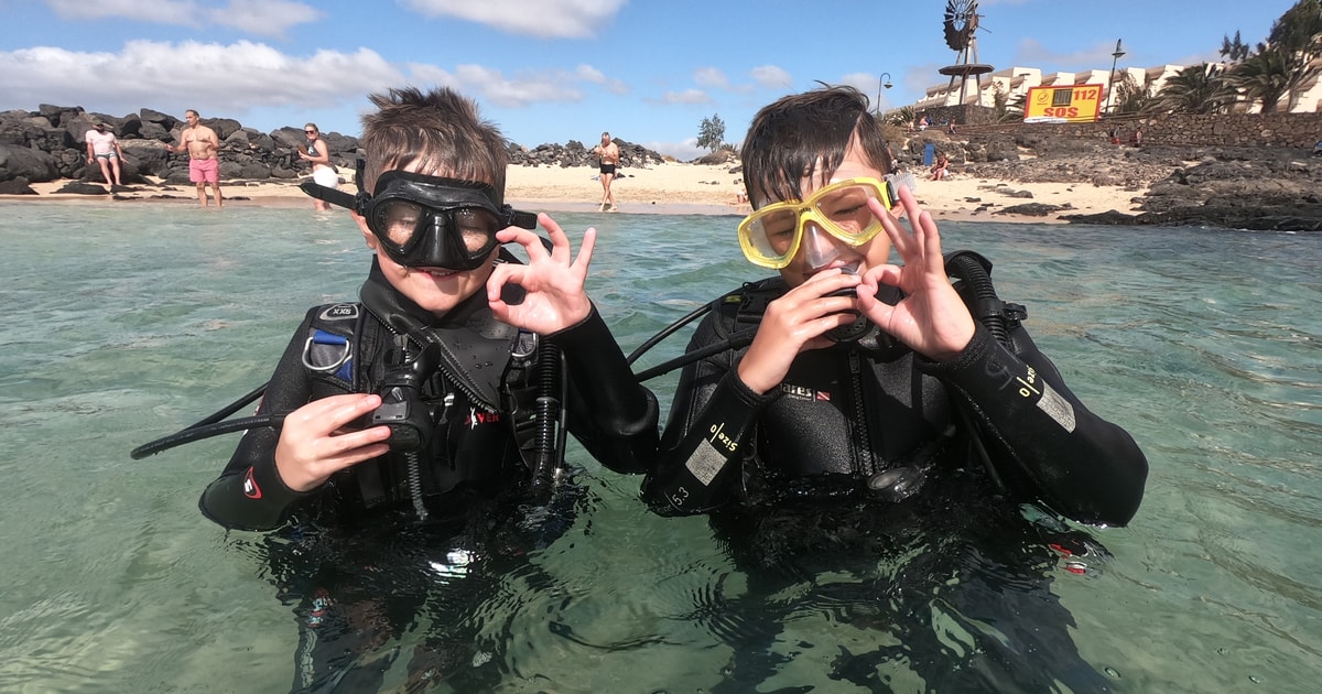 From Lanzarote: Introductory Adventure Dive at 6 Meters | GetYourGuide
