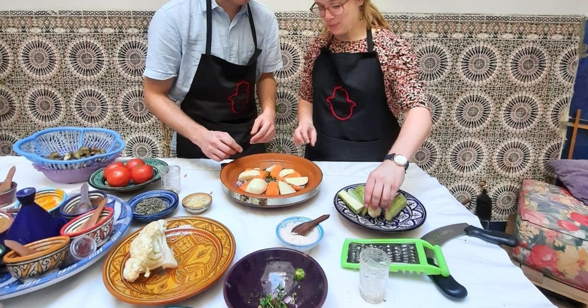 Marrakech: Traditional Moroccan Cooking Class & Market Visit | GetYourGuide