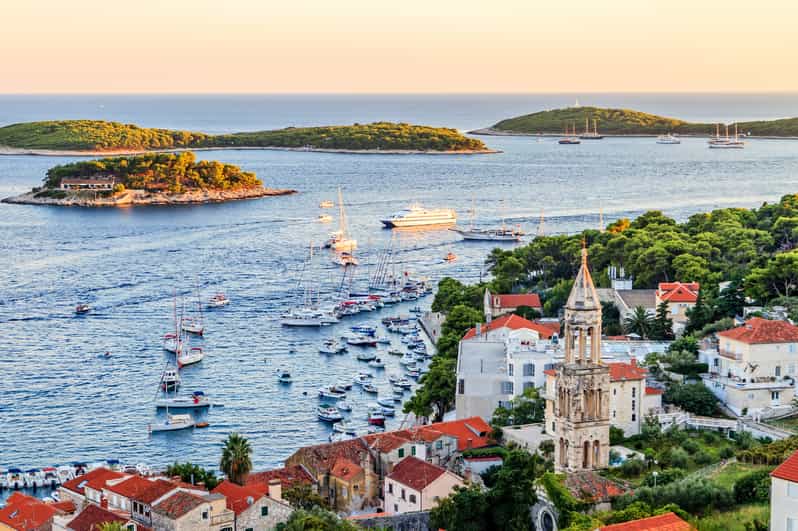 Split: Hvar, Brač, and Pakleni Cruise with Lunch and Drinks | GetYourGuide