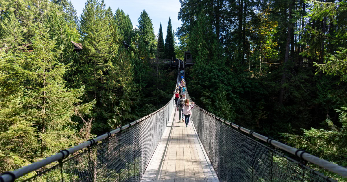 North Vancouver & Capilano Suspension Bridge Tour | GetYourGuide