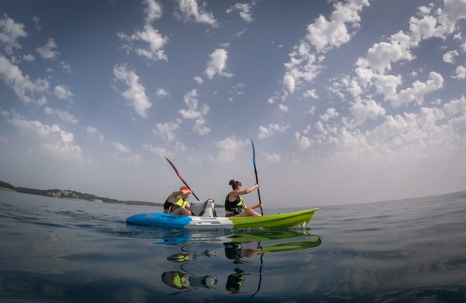 Pula: Kayaking and Snorkeling Sea Cave Exploration Tour | GetYourGuide