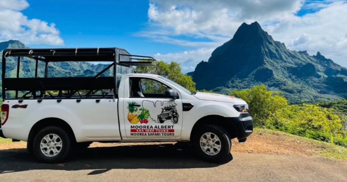 Муреа: Полудневное сафари на 4WD с открытым воздухом и трансфером из ...