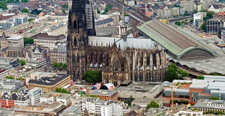 Cologne Cathedral Aerial