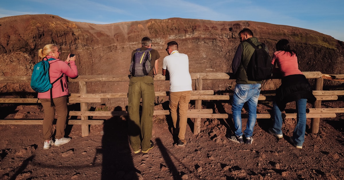 From Pompeii: Mount Vesuvius Guided Tour with Transfer | GetYourGuide