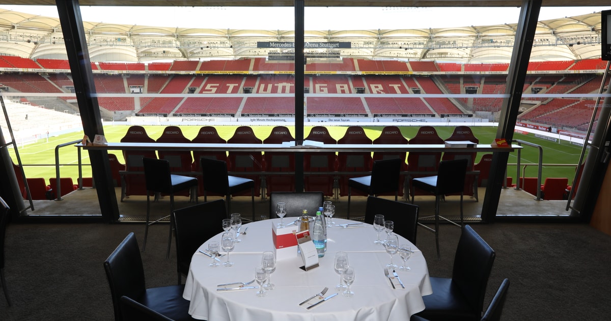 Stuttgart: Mercedes-Benz Arena VIP Stadium Tour | GetYourGuide