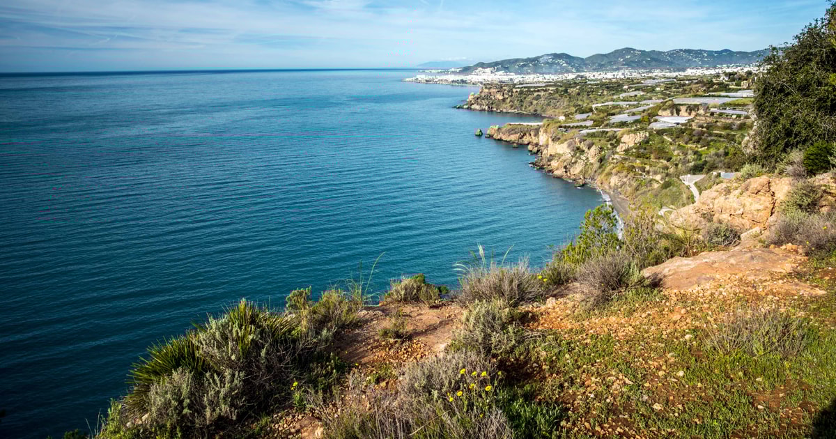 Malaga: Cliffs of Maro Hike to Hidden Beach with Snorkeling | GetYourGuide