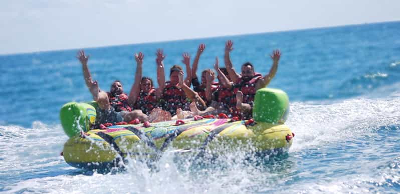 Torrevieja: speedboot-aangedreven opblaasbare gekke bankrit | GetYourGuide