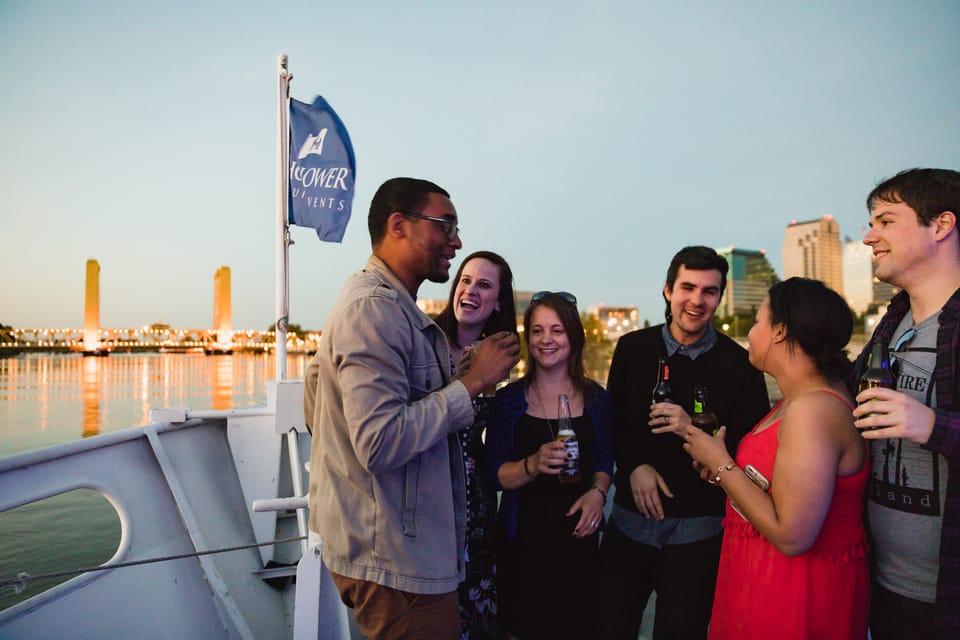 Sacramento: Alive After Five Cocktail River Cruise | GetYourGuide