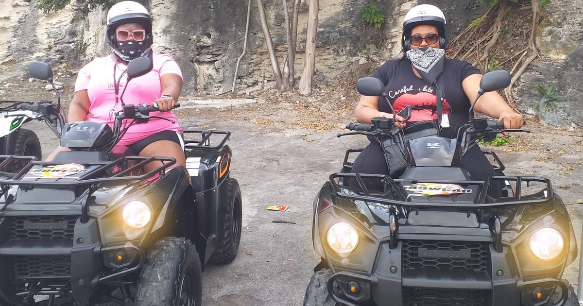 Nassau: Guided ATV City and Beach Tour | GetYourGuide