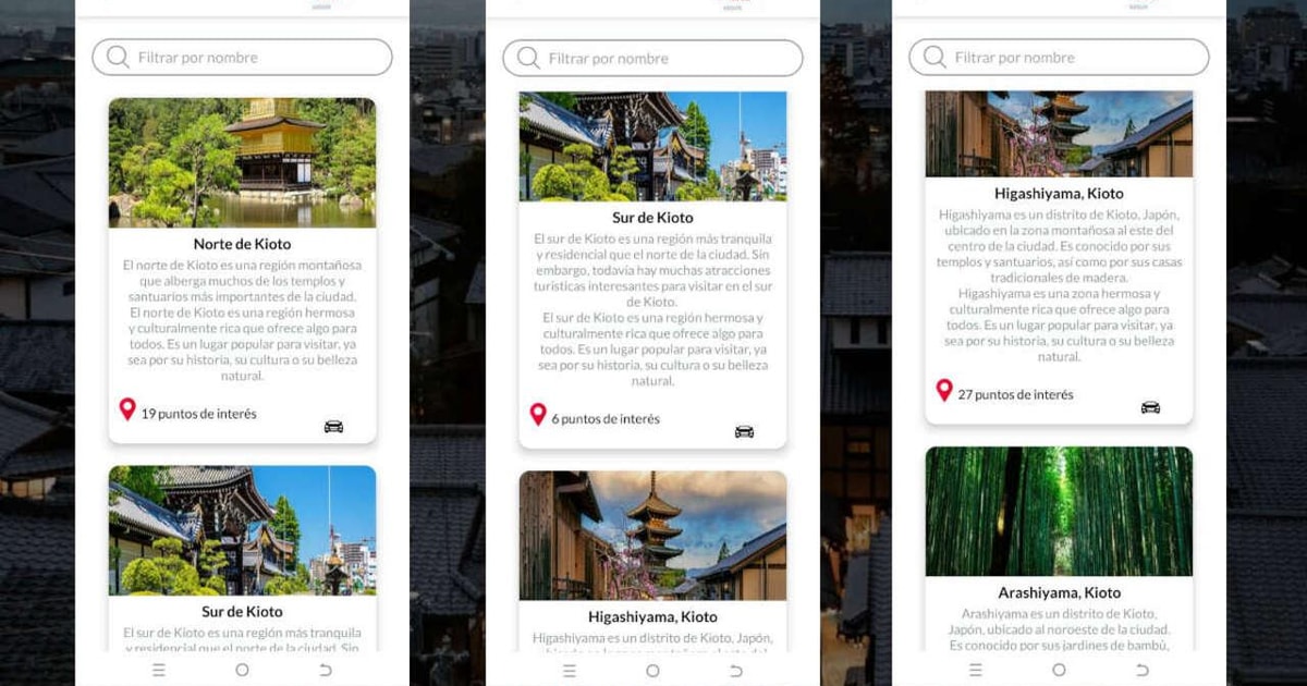 Kyoto self-guided tour app with multi-language audioguide | GetYourGuide