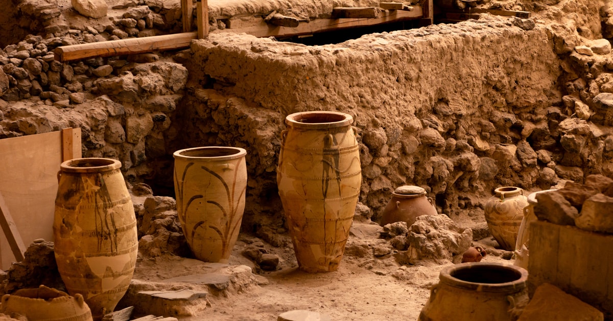 Santorini: Lost Atlantis and Prehistoric Museum Guided Tour | GetYourGuide