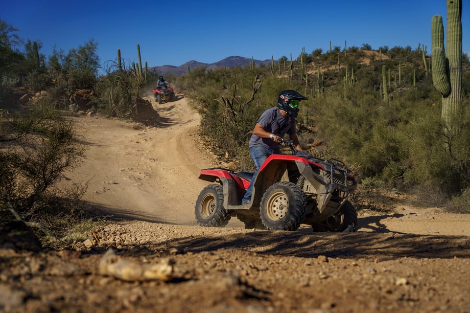 From Phoenix: Sonoran Desert Guided ATV Training | GetYourGuide