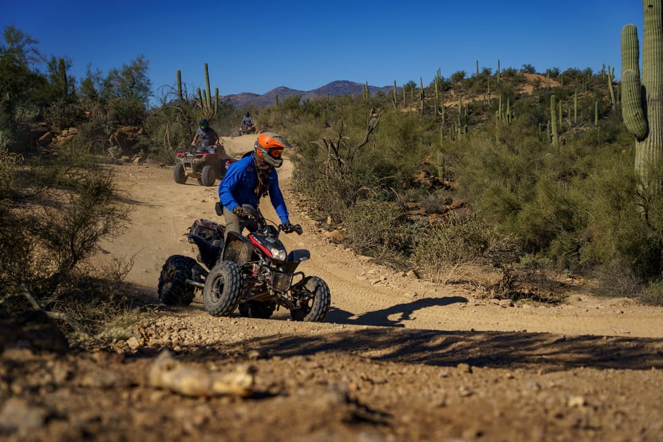 From Phoenix: Sonoran Desert Guided ATV Training | GetYourGuide