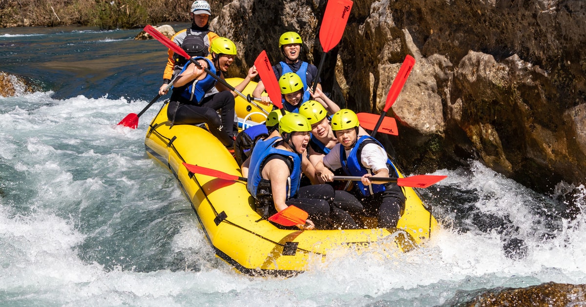 Split: Cetina River Whitewater Raft Trip with Pickup Option | GetYourGuide