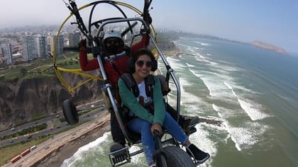 Lima: Paragliding Flight Over Costa Verde Districts | GetYourGuide
