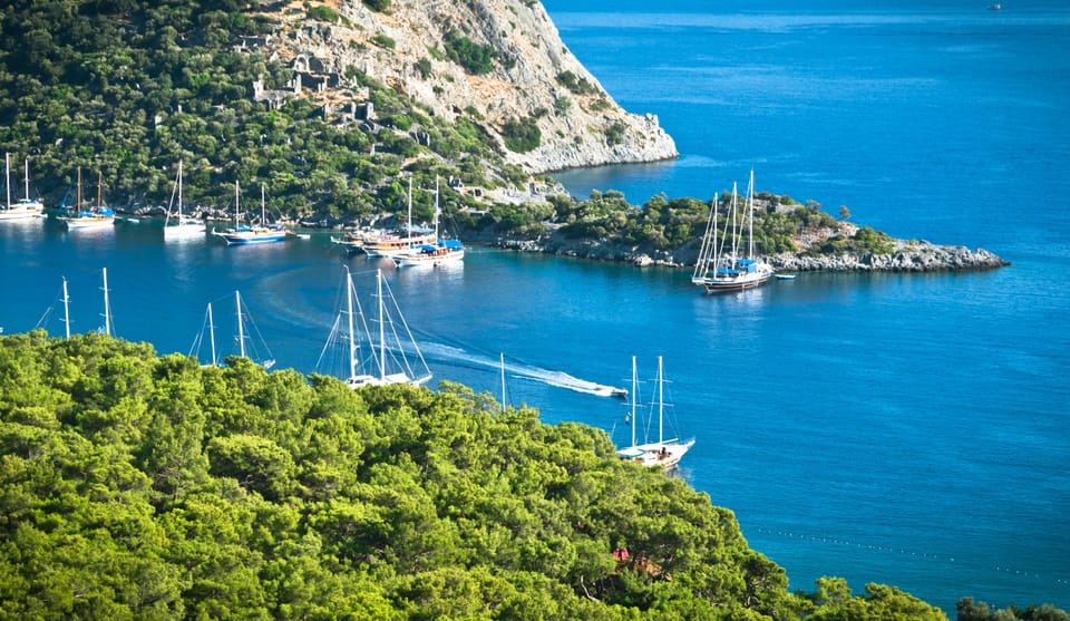 From Fethiye: Island Sailing Trip with Transfer and Lunch | GetYourGuide