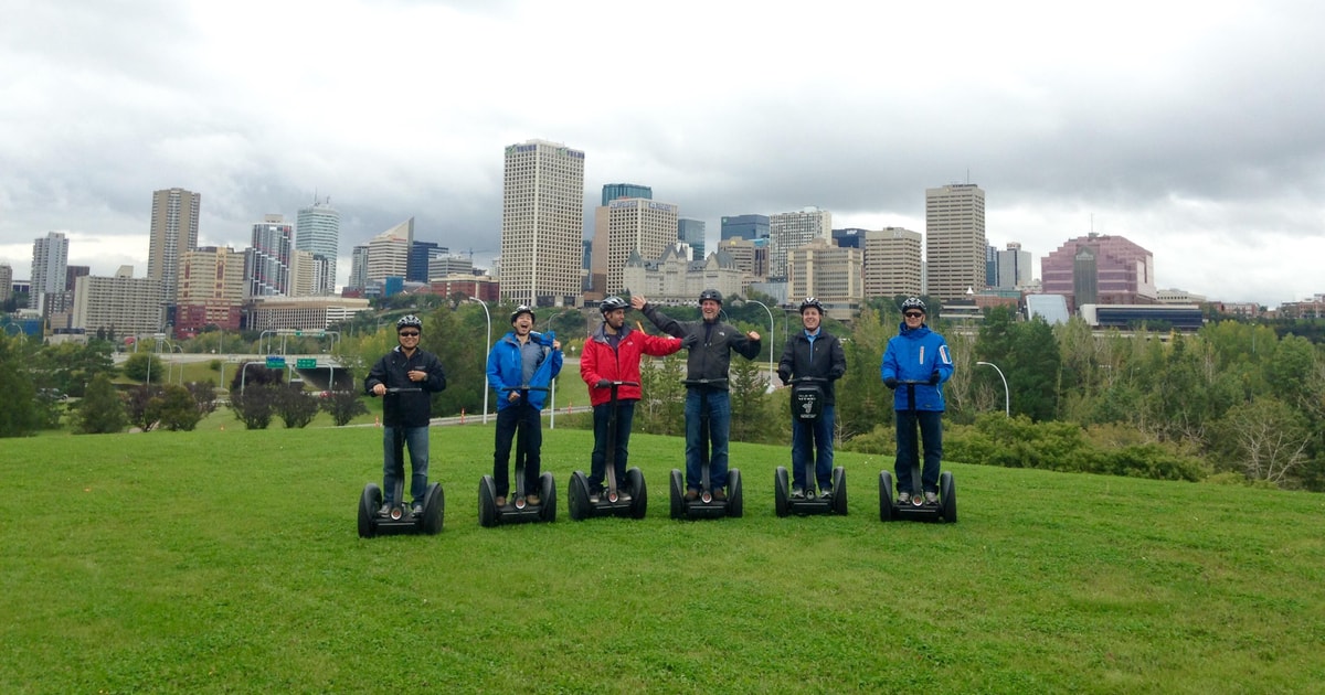 Edmonton: 2-Hour River Valley Guided Segway Tour & Ice Cream | GetYourGuide