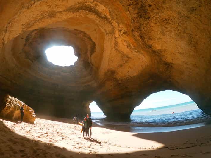 Benagil: Benagil Cave Stand Up PaddleBoard Tour at Sunrise | GetYourGuide