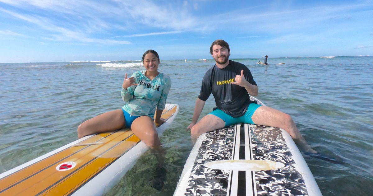 Oahu: Surfing Lessons for 2 People | GetYourGuide
