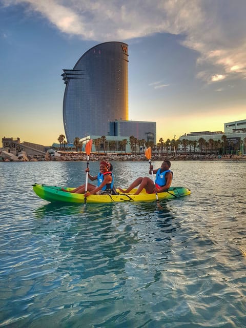 Barcelona Kayaking Experience With Tapas | GetYourGuide