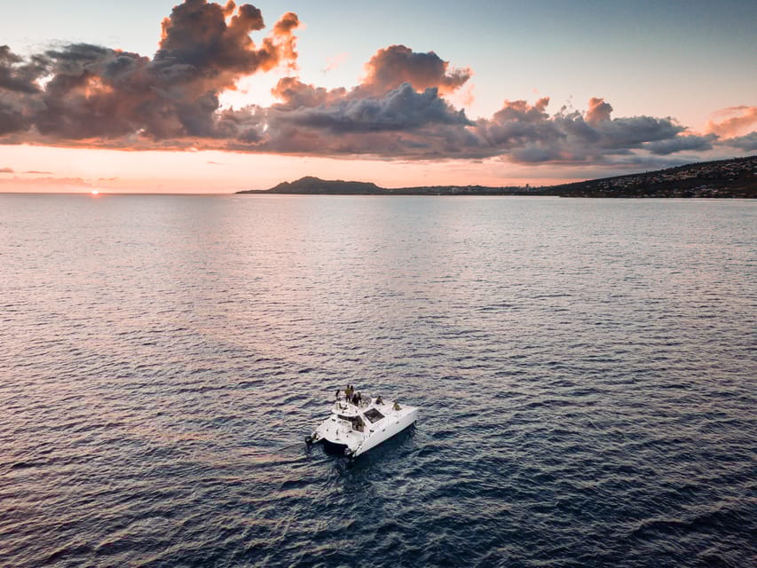 Oahu: Private Catamaran Sunset Cruise with A Guide | GetYourGuide