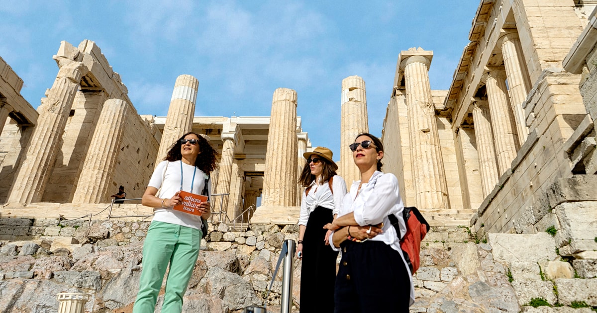 Acropolis: Guided Walking Tour with Entrance Ticket | GetYourGuide