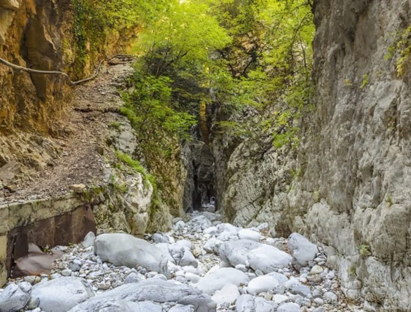 From Kalamata: Ridomo Gorge Hiking Tour with Greek Coffee | GetYourGuide