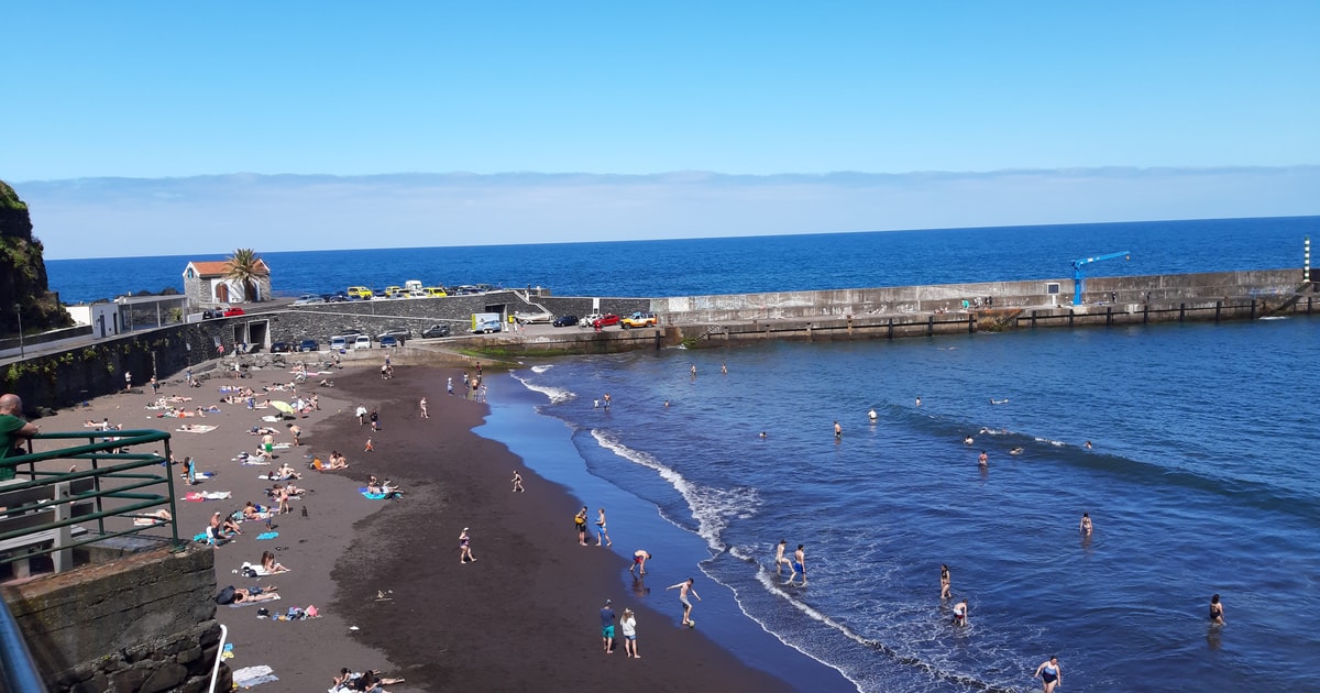 Madeira: Privater Transfer zum Seixal Black Sand Beach | GetYourGuide