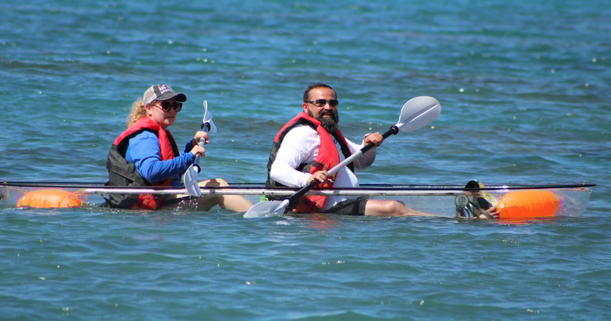 Olowalu: Guided Tour Over Reefs in Transparent Kayak | GetYourGuide