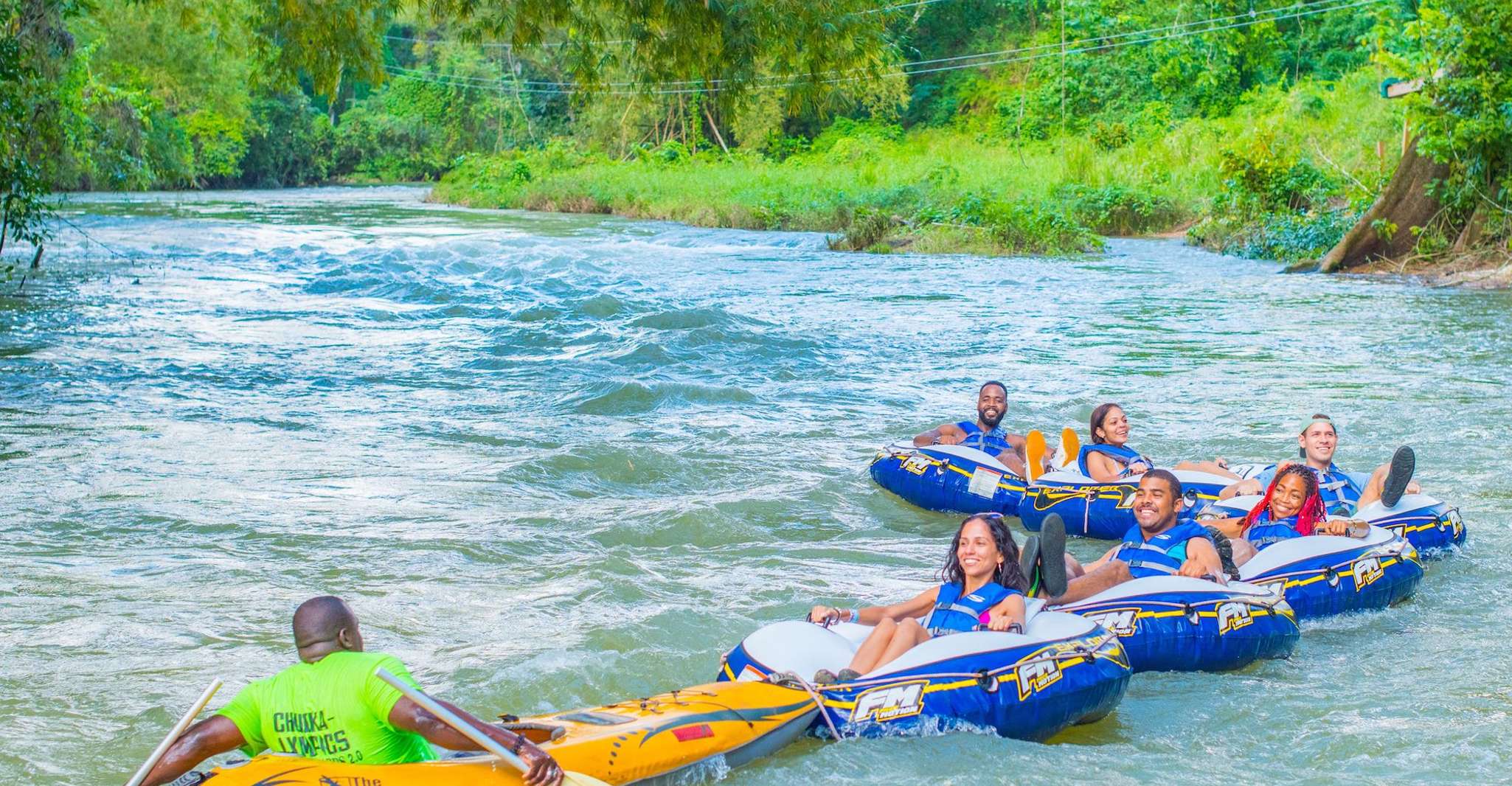 Montego Bay and Falmouth, Good Hope River Tubing Adventure | Water ...