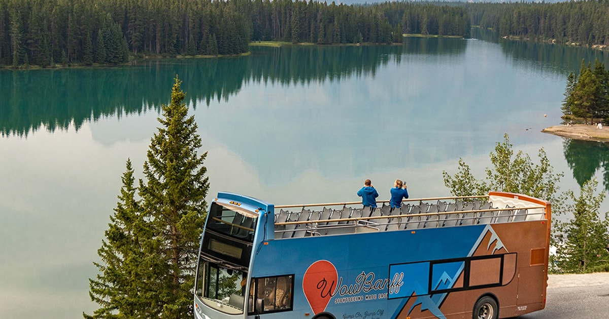 Banff Classic Sightseeing Loop: Open-Top Explorer | GetYourGuide