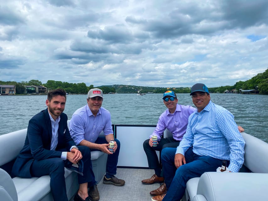 Austin: Lake Austin Guided Boat Tour with Full Sun Shading | GetYourGuide