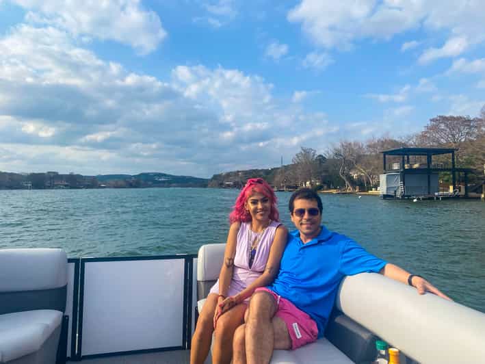 Austin: Lake Austin Guided Boat Tour with Full Sun Shading | GetYourGuide